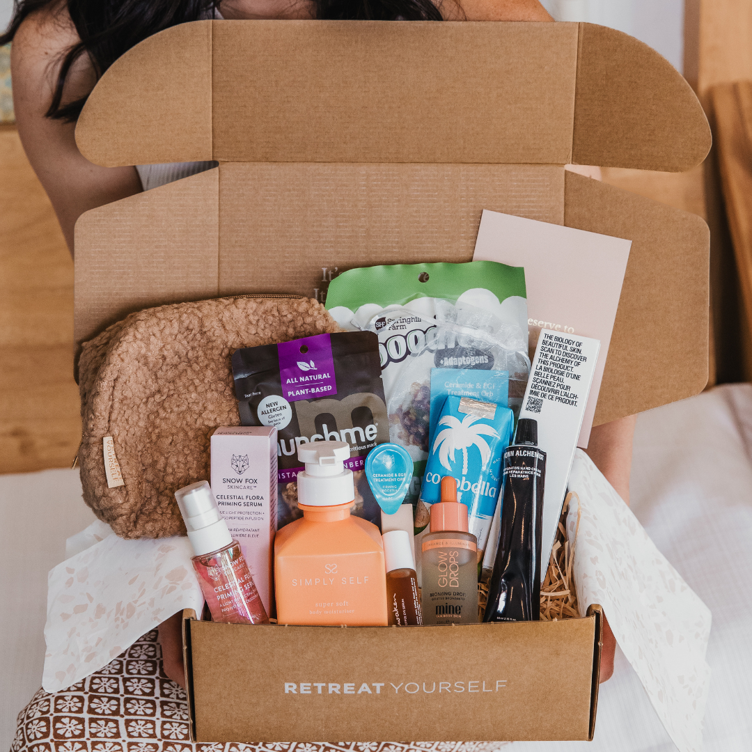 The brands & products in the 'A Moment For You' Mystery Box – Retreat ...