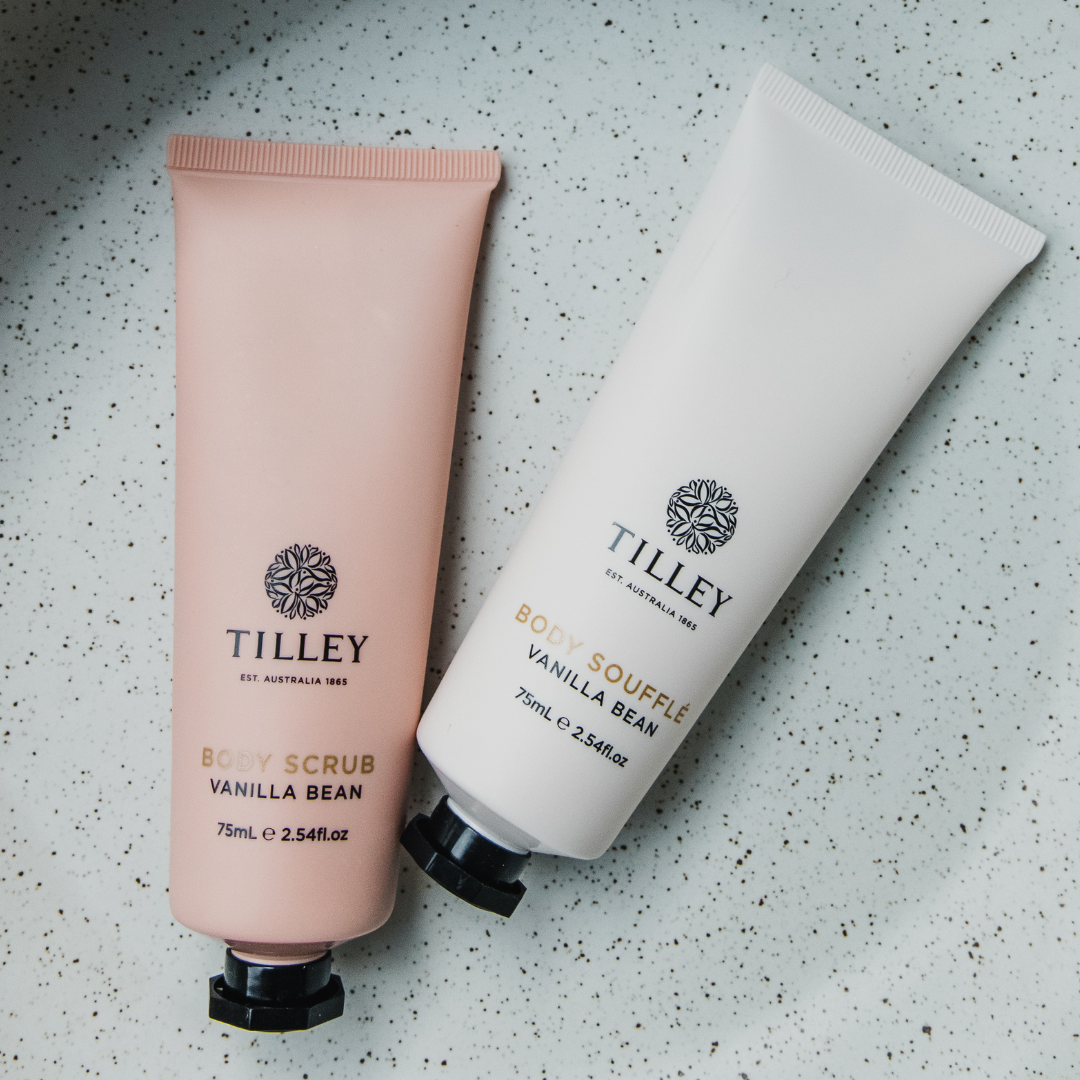 TILLEY SOAPS | Vanilla Bean Body Scrub ~ or ~ Souffle – Retreat Yourself